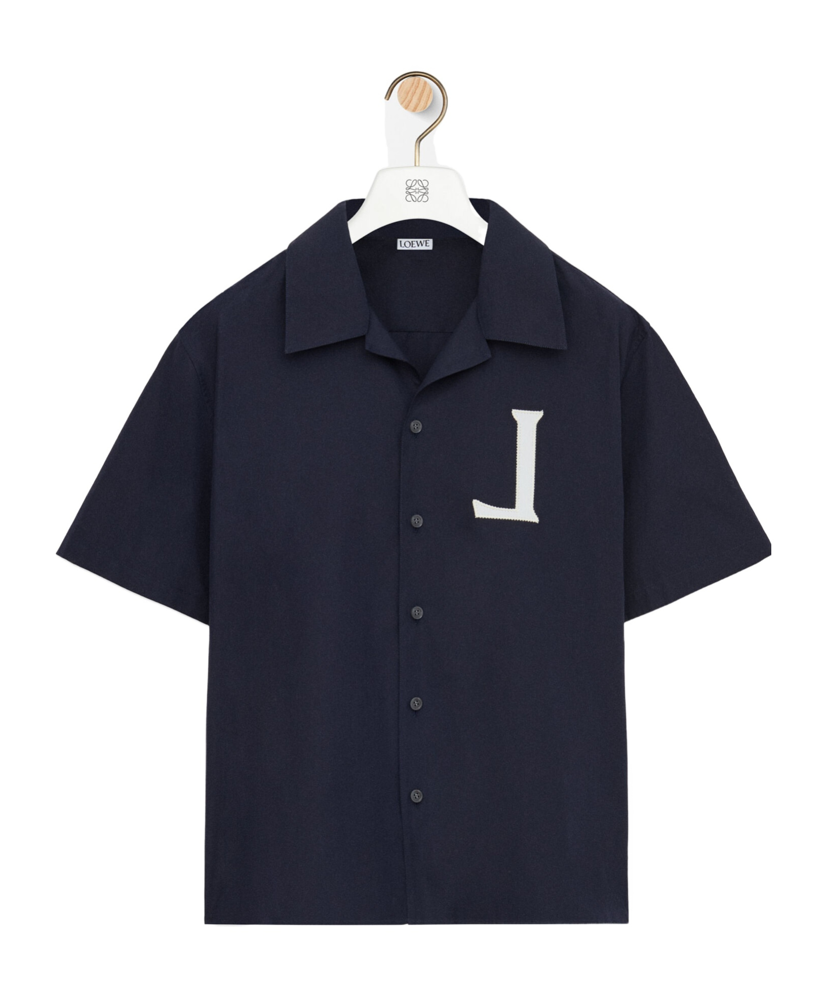 LOEWE short-sleeve silk shirt